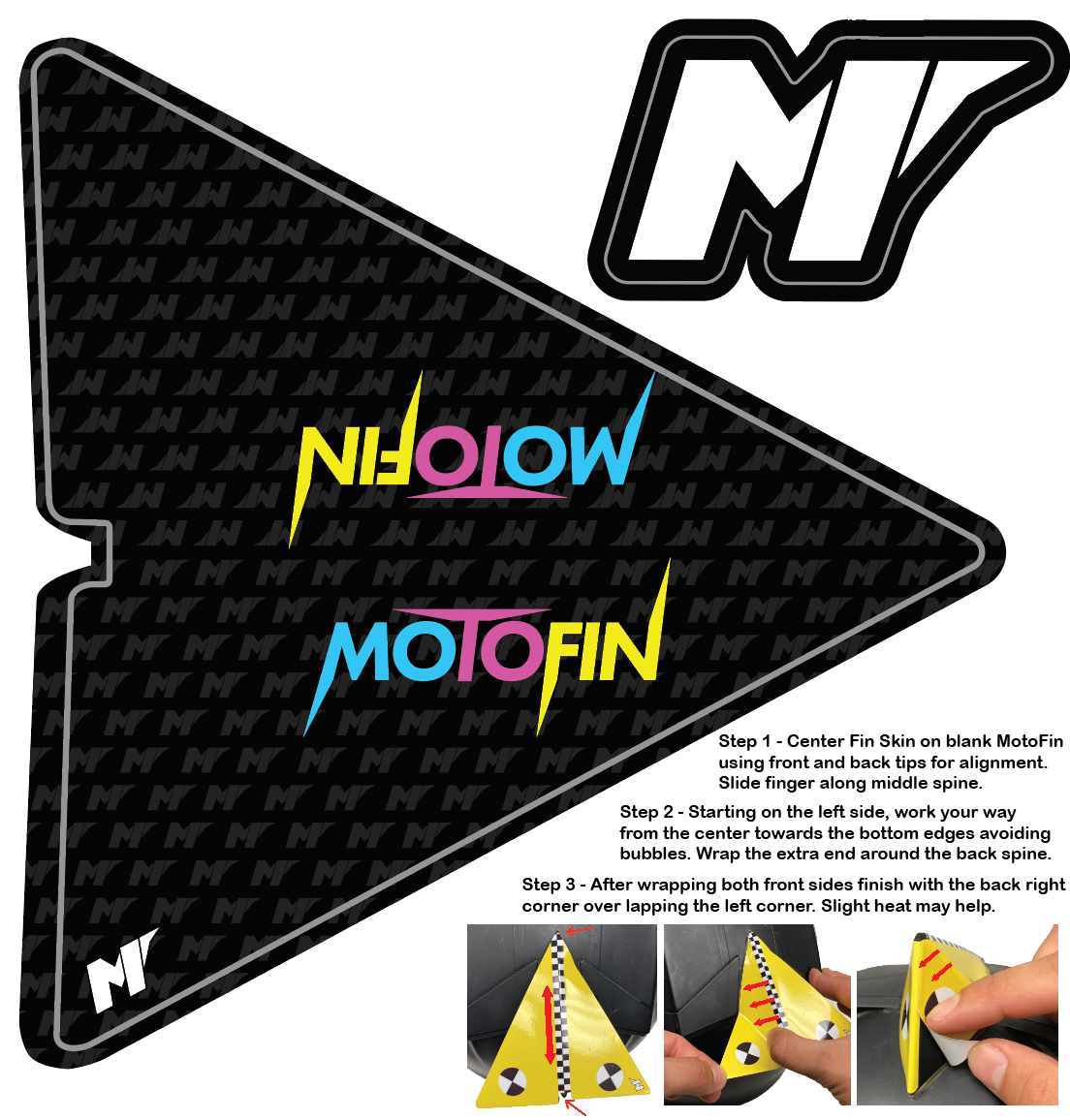 Custom Fin Skin – MotoFin